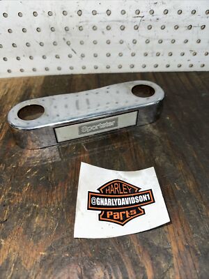 Harley-Davidson sportster 35mm lower triple tree fork cover shroud Oem ...