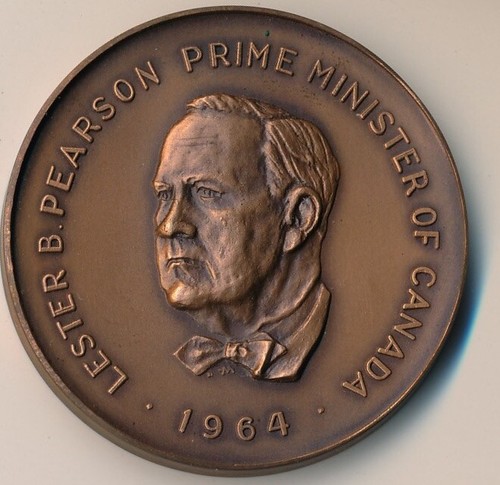 1964 Lester B. Pearson Prime Minister Canada/To Commemorate Canada's ...