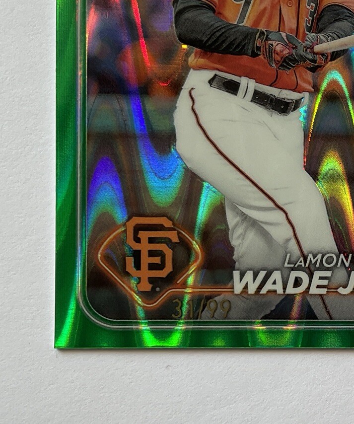 Lamonte Wade Jr 2024 Topps Chrome 222 Green RayWave Refractor SP #d/99 ...