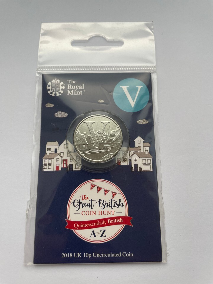 10P A-Z ALPHABET 10 PENCE 2018 & 2019 UNCIRCULATED COINS - VARIOUS ...