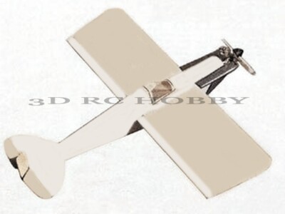 Bonzo Pylon Racer 36" RC Airplane Laser Cut Balsa Ply Short Kit W ...