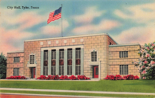 Postcard City Hall in Tyler Texas | eBay
