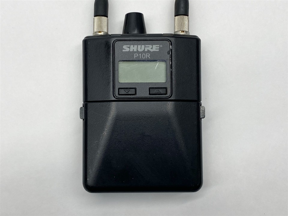 Shure P10R G10 Diversity Wireless Bodypack Receiver G10: 470 - 542MHz ...