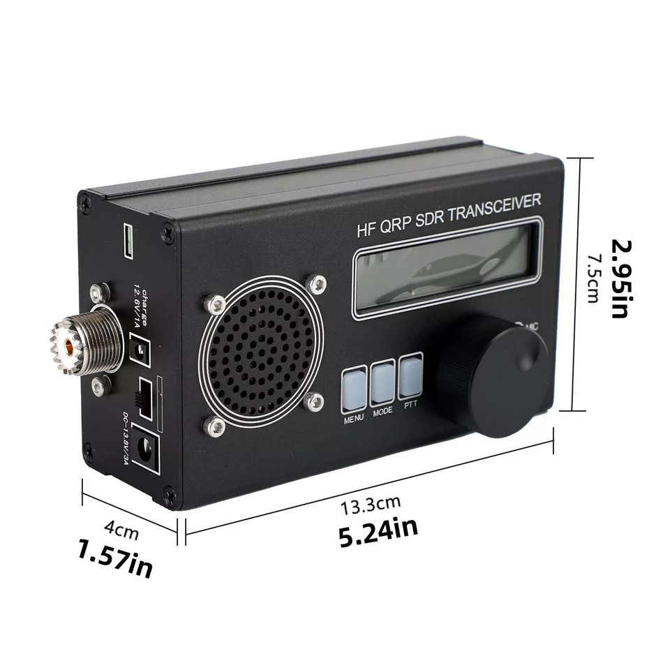 USDR/USDX HF QRP SDR Transceiver SSB/CW Transceiver 8-Band 10W Ham ...