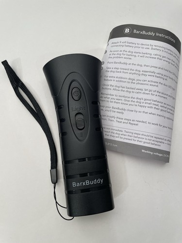 BarxBuddy Ultrasonic Handheld Training Tool For Dogs NIB | eBay