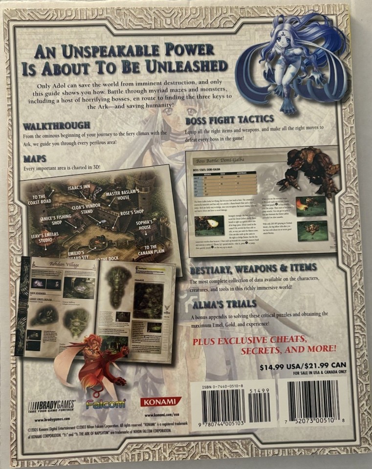 The Ark of Napishtim PS2 Official Strategy Guide Brady Games | eBay