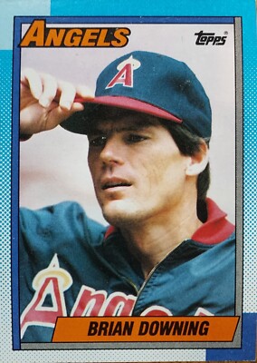 Brian Downing, 1990 Topps #635, California Angels - Stock# 4263 | eBay