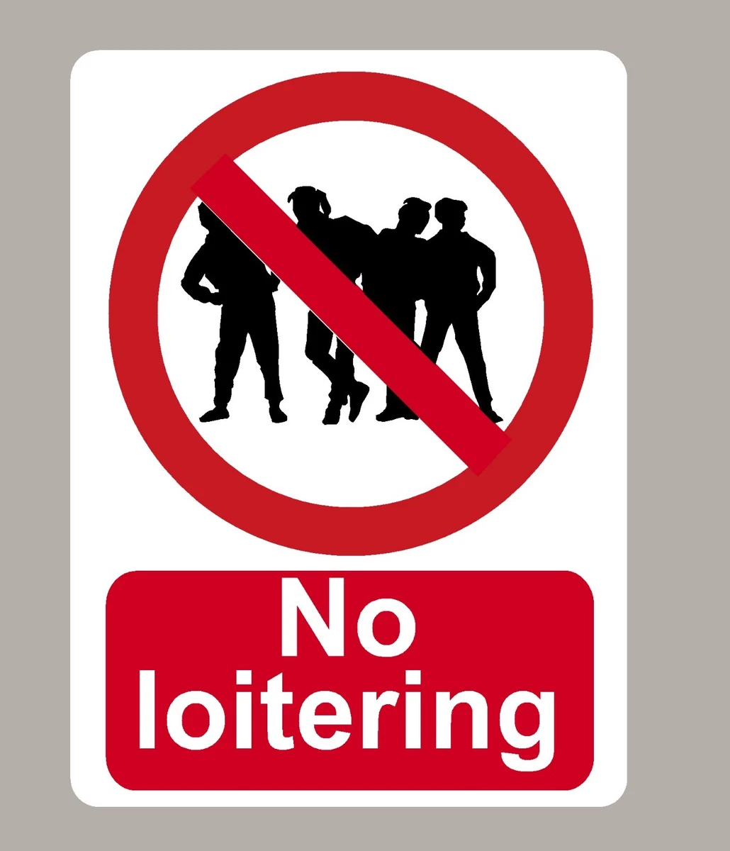 Printable No Loitering Sign, 51% OFF | einvoice.fpt.com.vn