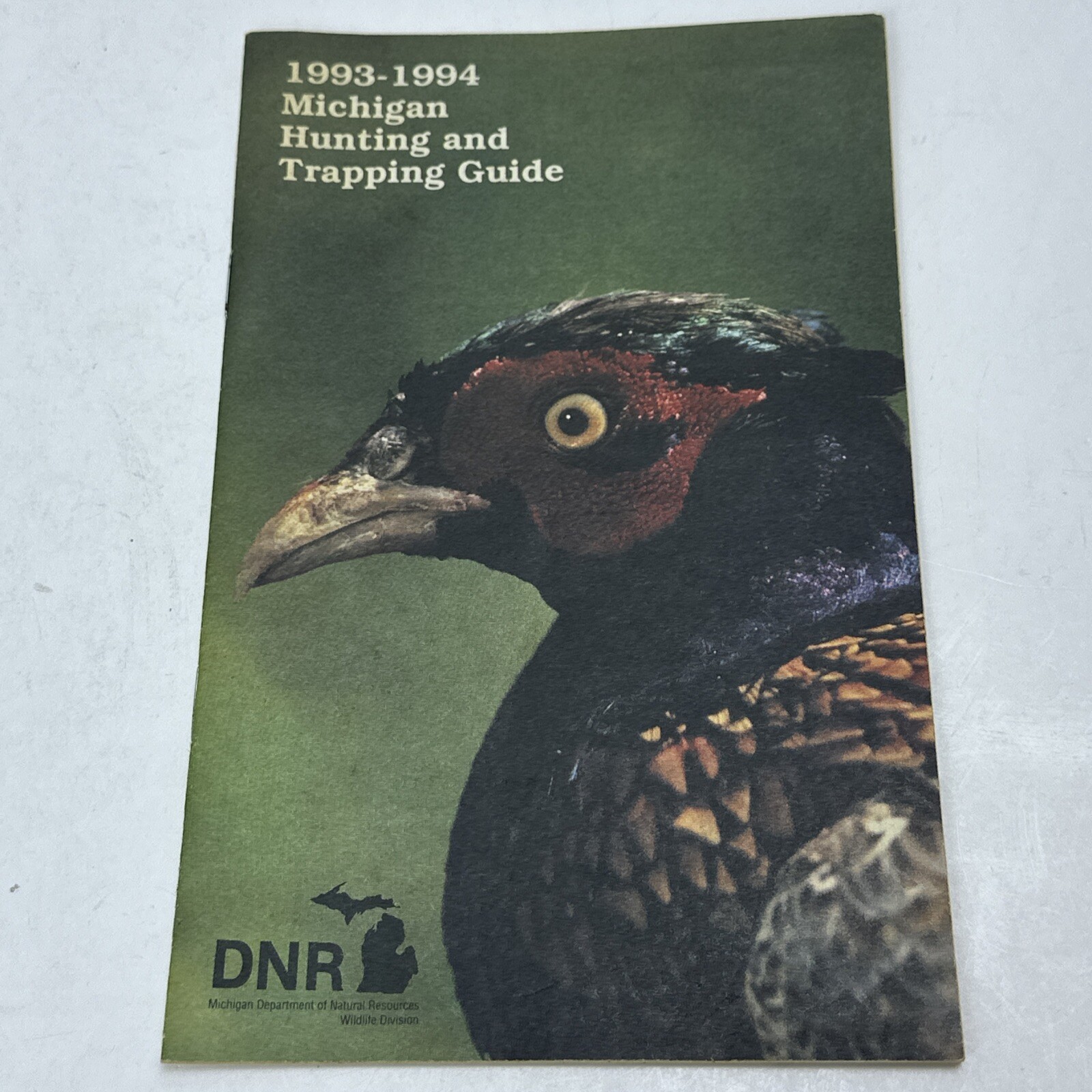 1993 - 1994 Michigan Hunting and Trapping Guide Michigan DNR | eBay