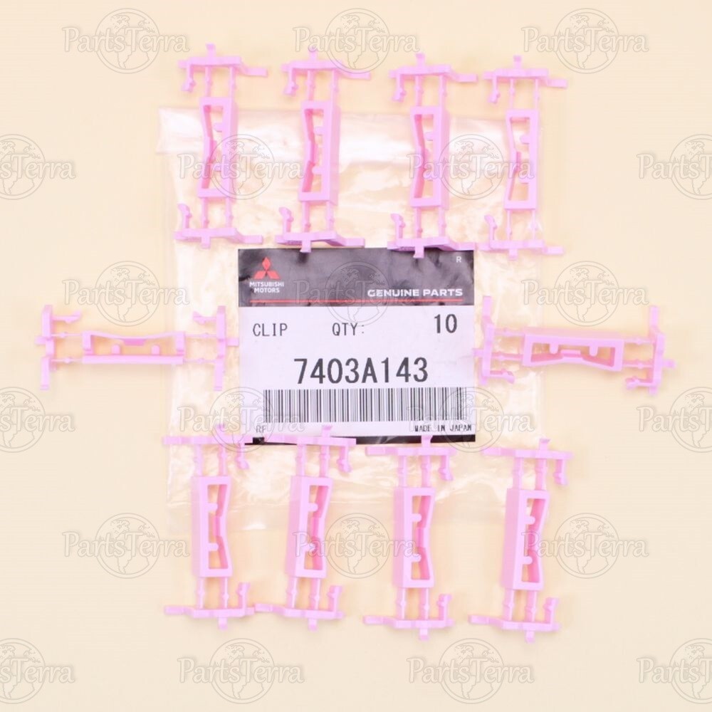 Genuine Mitsubishi Roof Molding Clips Set 2008-2017 Lancer Evolution 10 ...