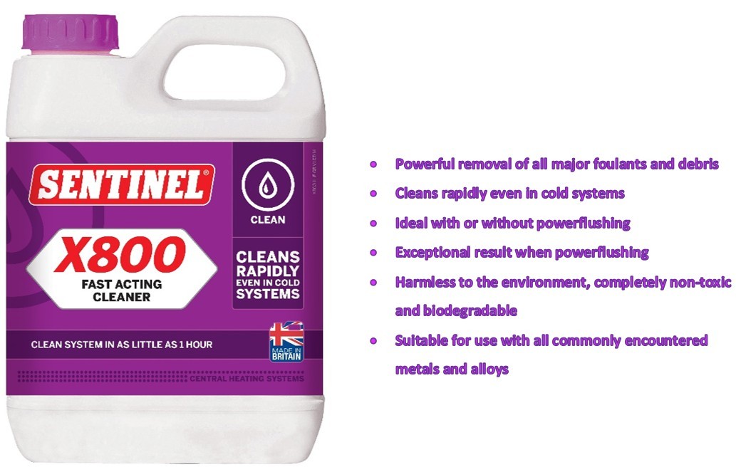 Sentinel X100 X200 X300 X400 X800 Inhibitor Cleaner Noise Reducer Leak ...