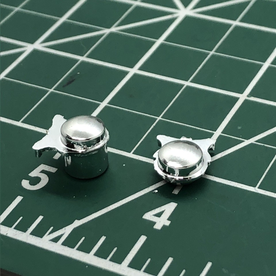 FOB MOON Drag Race Gasser Chrome Fuel Tank W Cap 1:25 Search LBR Model ...