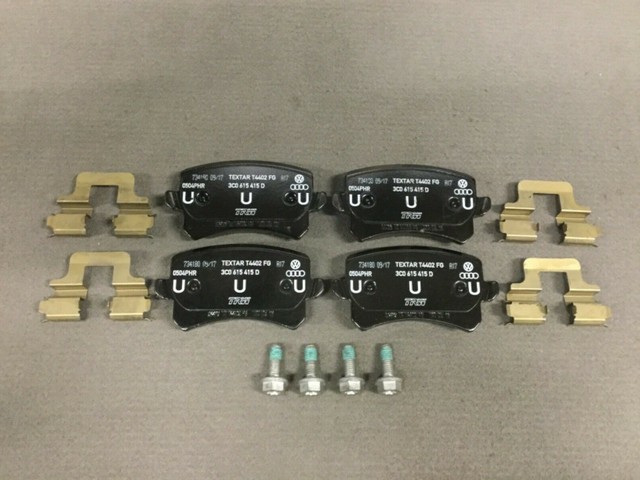 Genuine AUDI Q3 VW VAG CC Rear Brake Pads 3AA698451A for sale online | eBay