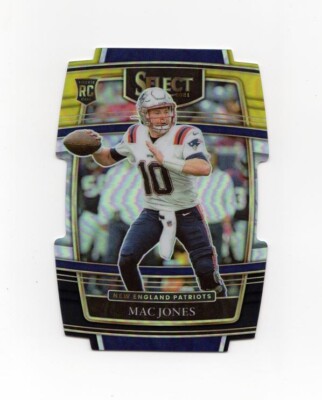 2021 NFL Select Mac Jones RC Concourse Die Cut Black & Gold #51 | eBay