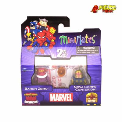 Marvel Minimates Series 50 Baron Zemo I Variant & Nova Corps Centurion ...