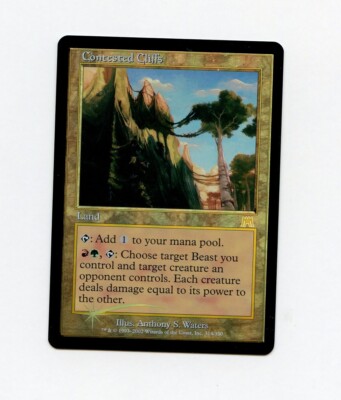 Contested Cliffs Onslaught FOIL NM- Magic the Gathering MtG | eBay