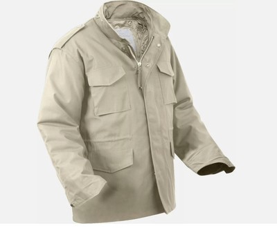 Khaki Military M-65 Field Coat Army M65 Jacket With Removable Liner 6XLarge | eBay