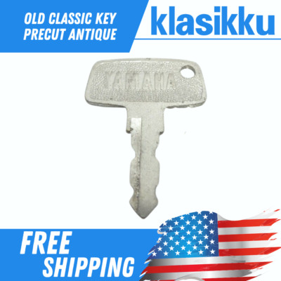 NOS Yamaha Motorcycle Old Classic Key Precut Antique Vintage Historic ...