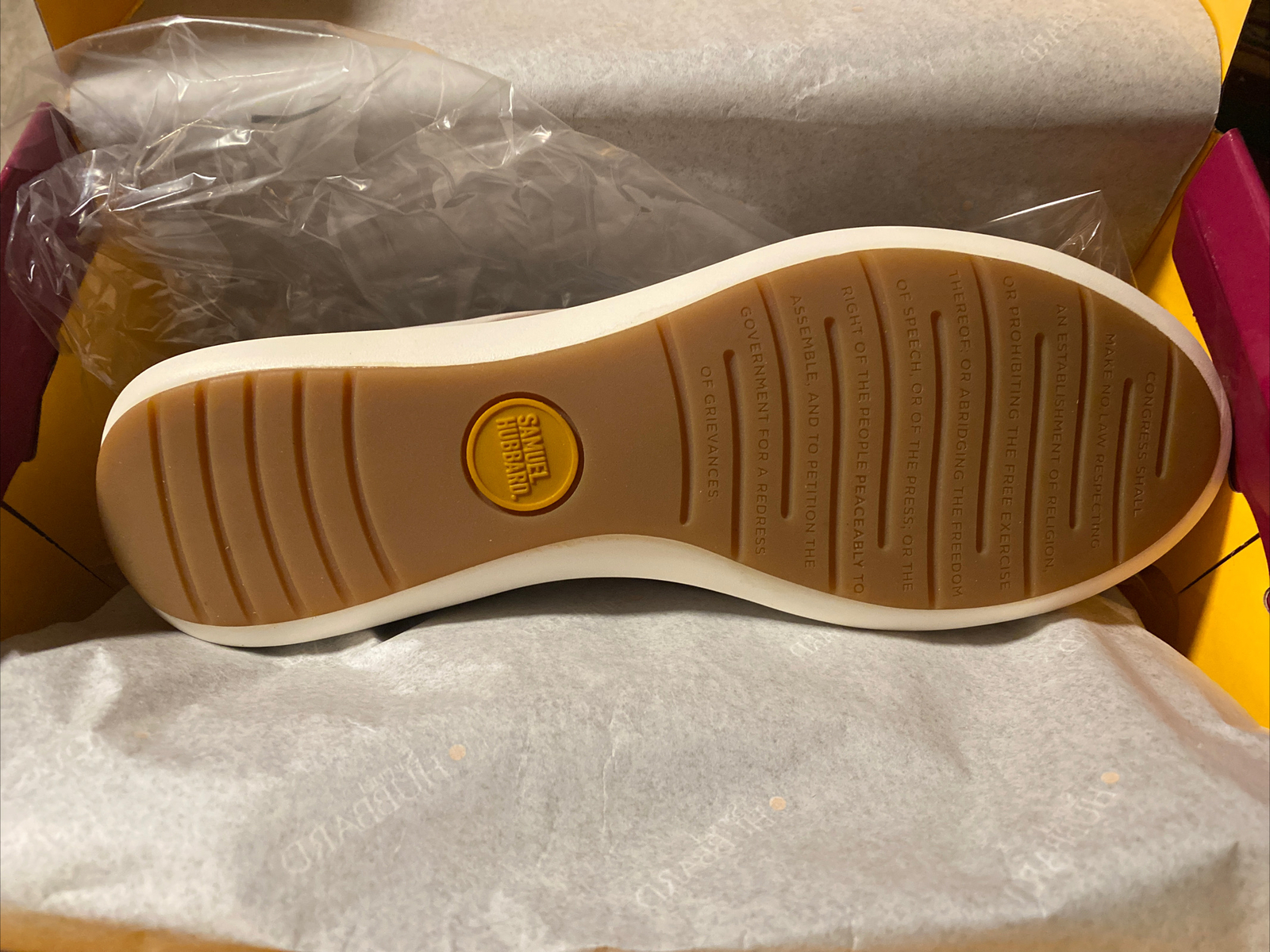 New Samuel Hubbard, Women's, Freedom Stroll Shoes, Color: Buff Nubuck ...