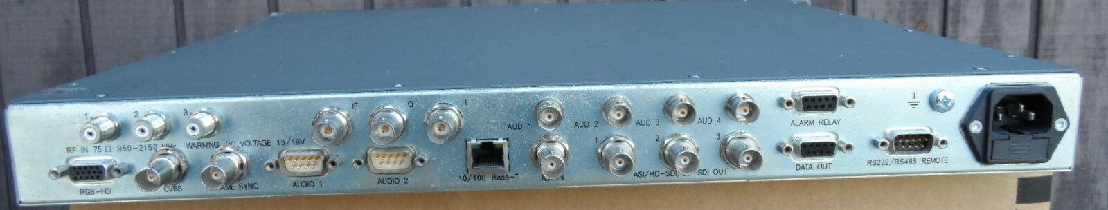 Tandberg Ericsson RX1290/HWO/DVBS2/IF/CONST SD/HD IRD IF ASI ...