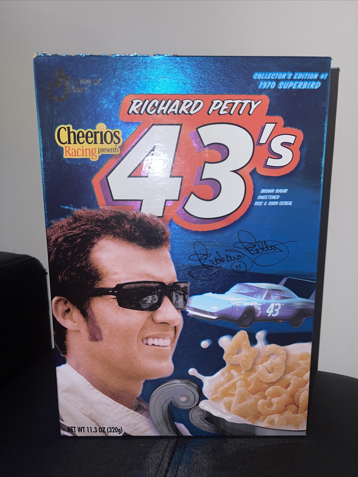 2 Richard Petty 43's Cheerios Racing Full Cereal Boxes Collectible ...