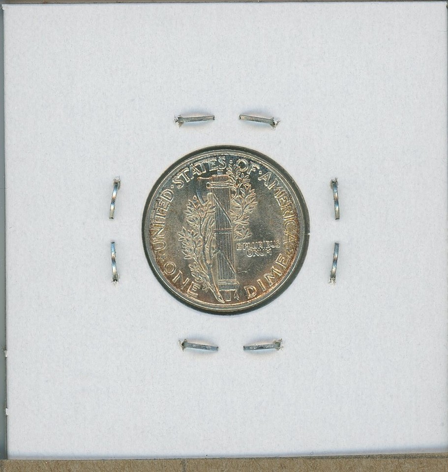 1944 P Mercury Dime 10c US Mint Silver Coin 1944-P MS BU Uncirculated ...