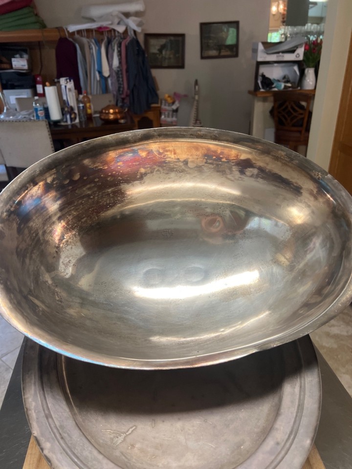 Reed&Barton silver plate 300 grade meat server rack vintage | eBay