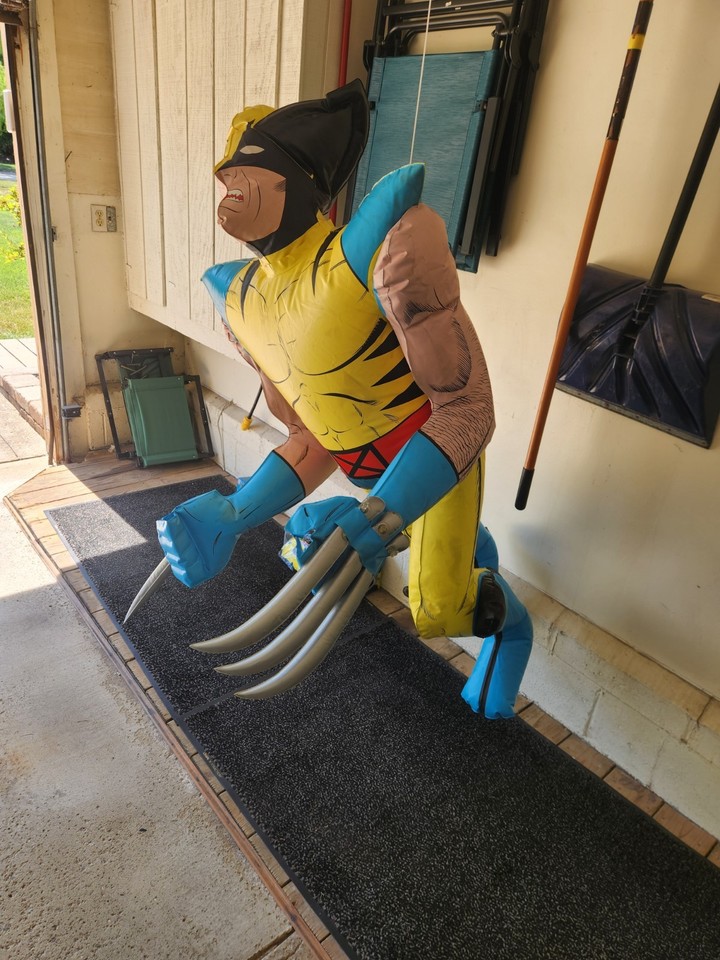 WOLVERINE Rare Lifesize Inflatable "NM" From Marvel X-Men 5ft Tall | eBay