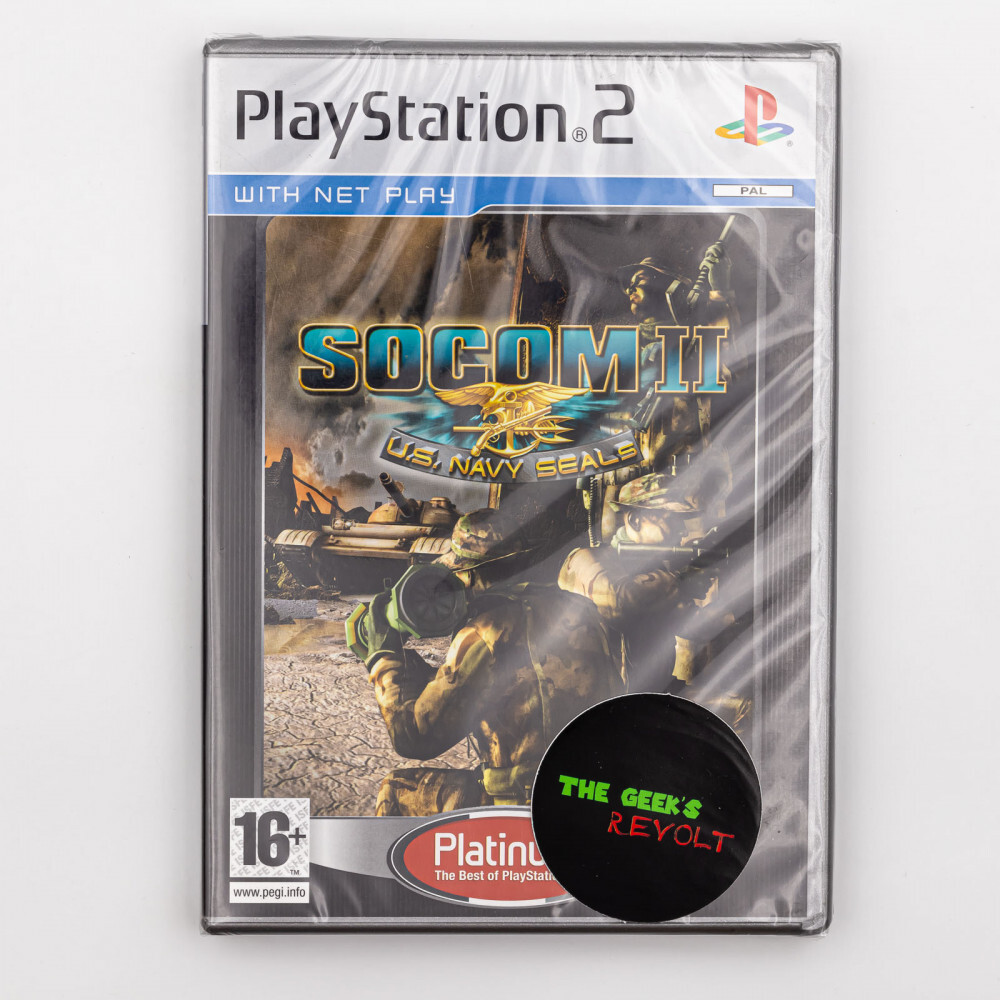 SOCOM 2 US Navy Seals PlayStation 2 PAL - Prix - Photo - Présentation