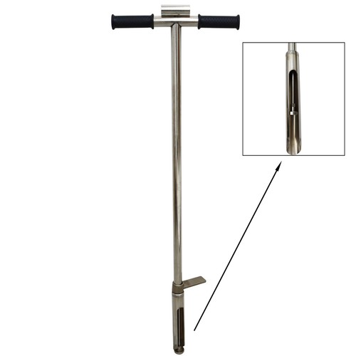 Stainless steel Soil Sampler Probe Outdoor Supply Soil Testing Tool 15 ...