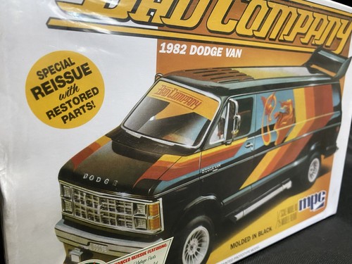 MPC Bad Company 1982 Dodge Van Plastic Model Kit Sealed | eBay