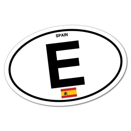 Spain Country Code Sticker | eBay