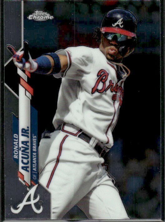 Ronald Acuña Jr. 2020 Topps Chrome #112 Atlanta Braves | eBay