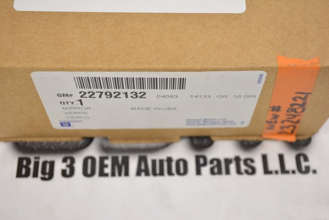 GM OEM Door Rear Side View-mirror Glass Left 22792132 for sale online ...