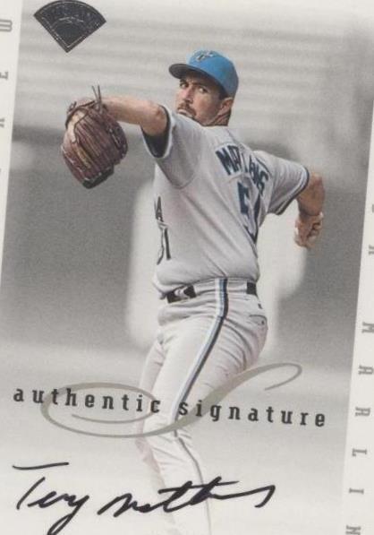 1996 Leaf Signature Series - Signatures Update Terry Mathews (AU) for ...
