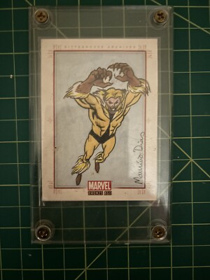 Marvel Sabretooth Sketch Card | eBay