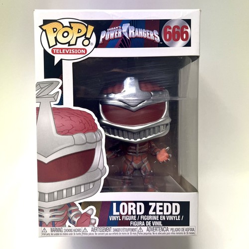 Funko Pop - Lord Zedd 666 *FREE PROTECTOR* Power Rangers | eBay