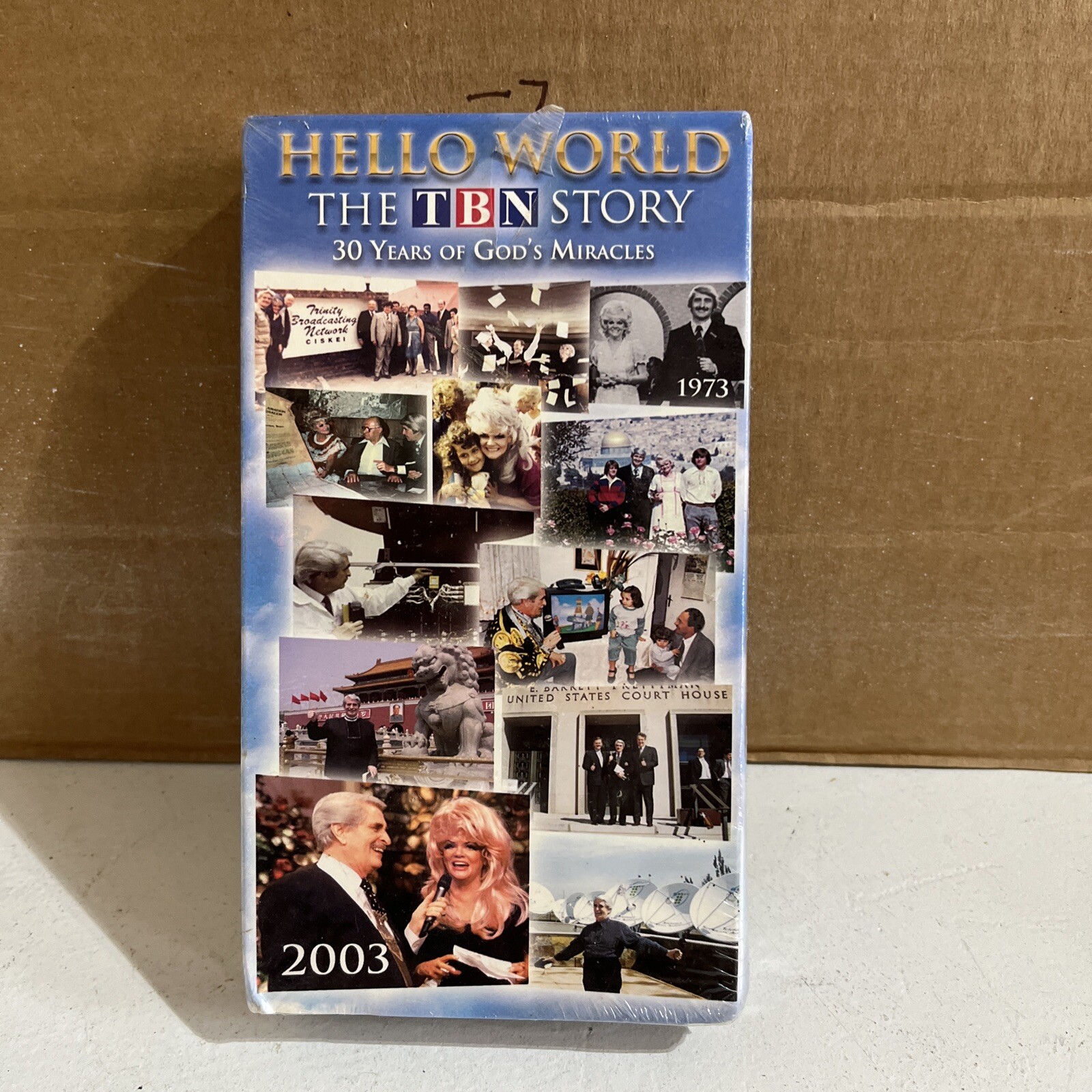HELLO WORLD The TBN Story 30 years of God's Miracles VHS | eBay