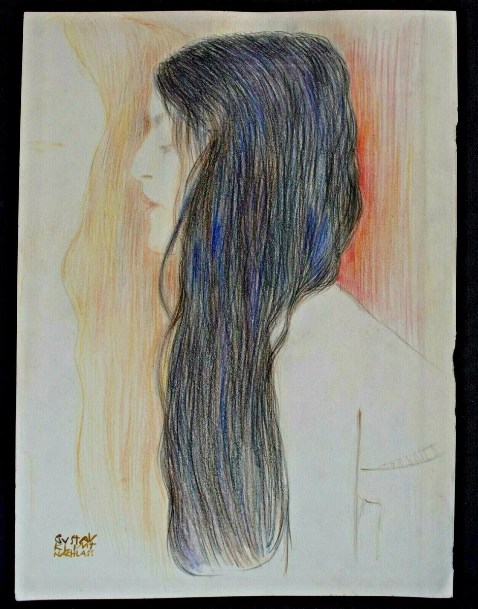 Gustav Klimt Drawings In Pencil