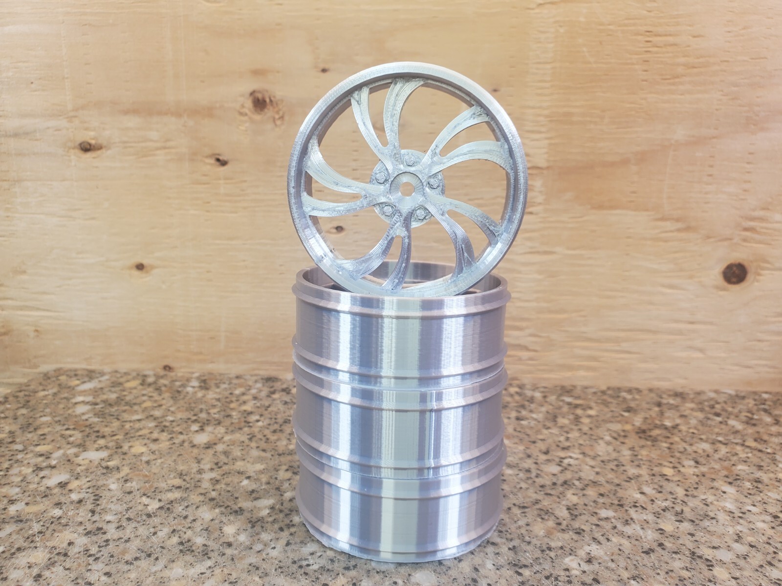 3d Printed 1:10 RC Swoosh Wheels Fits Redcat 26ers Tires RC Car 12mm ...