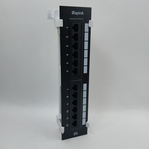 Rapink Patch Panel 12 Port Cat6 10G Support - Free Shipping | eBay
