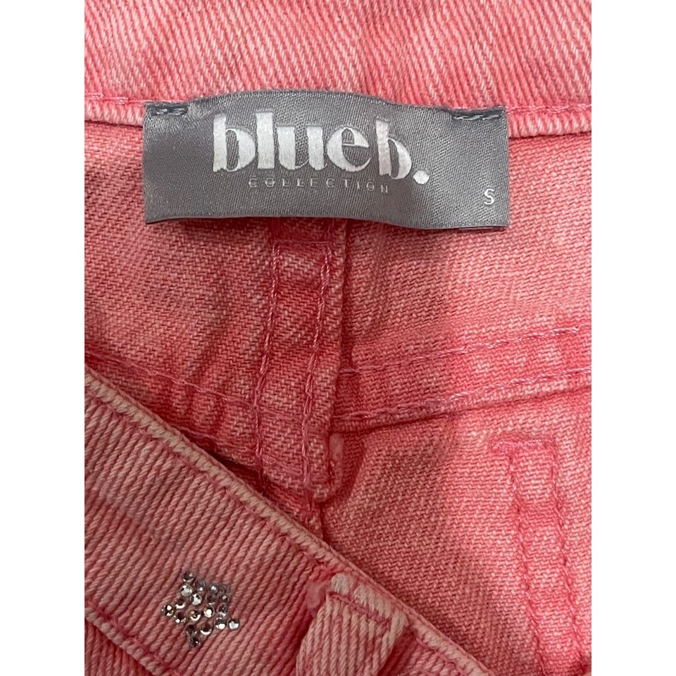 Blue B Rhinestone Star Ultra High Rise Short. | eBay