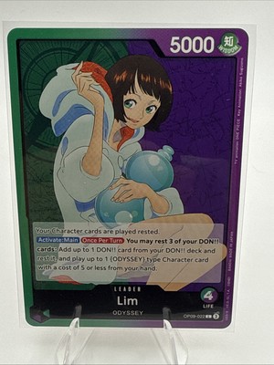 Lim OP09-022 (Leader) Emperors in the New World One Piece TCG Card | eBay