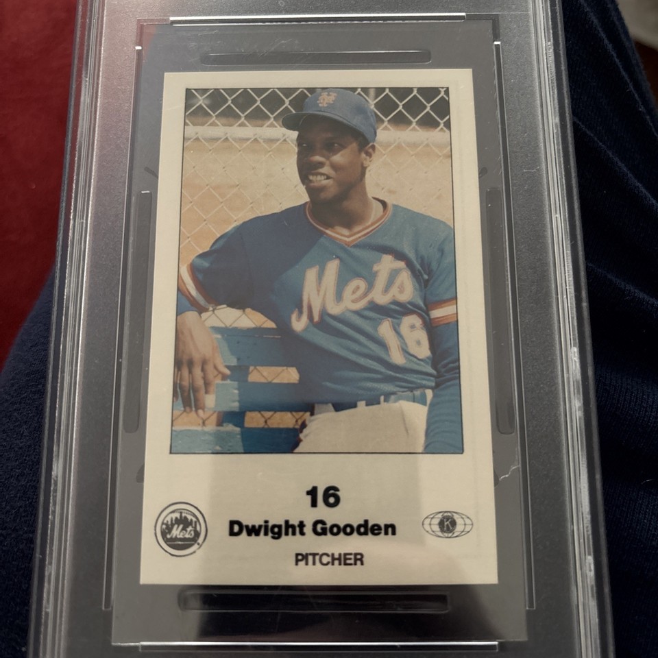 1985 METS POLICE #3 DWIGHT GOODEN RC PSA 9 | eBay