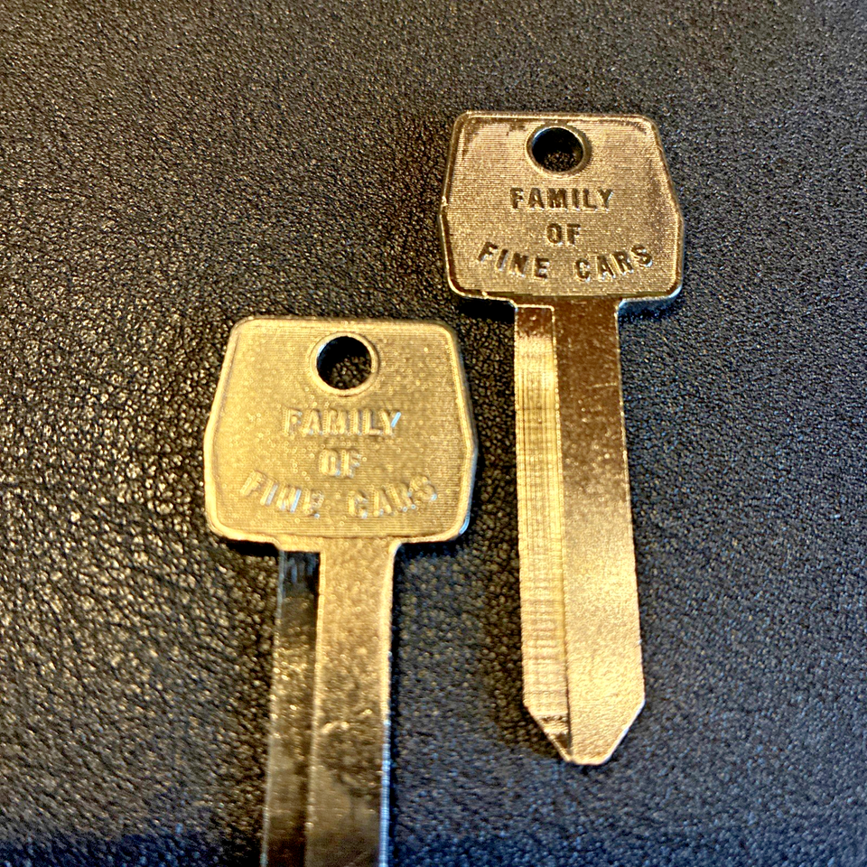 2 Pack - FORD FACTORY ORIGINAL IGNITION UNCUT KEY BLANKS Ford Logo Keys ...