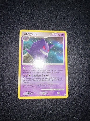 Pokémon TCG Gengar 27/130 Diamond and Pearl Base Non-Holo Rare NM/LP | eBay