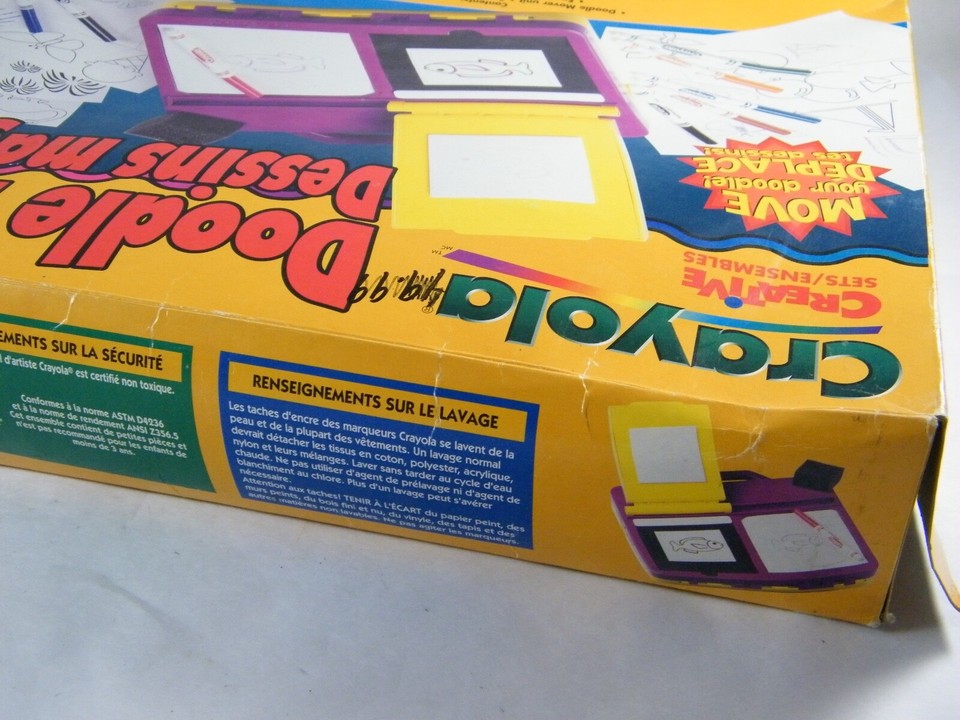 CRAYOLA CREATIVE DOODLE MOVER MOVE YOUR DOODLE | eBay