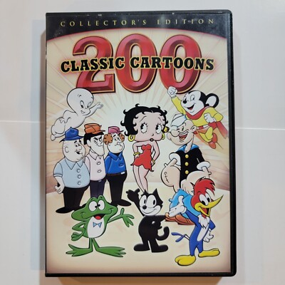 200 Classic Cartoons (DVD) Collectors Edition 683904506870| eBay