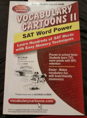 Vocabulary Cartoons II, SAT Word Power : Learn Hundreds of SAT Words ...