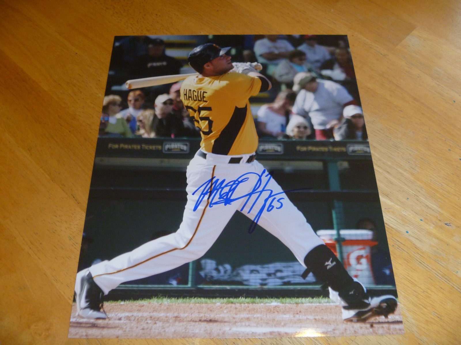 Matt Hague Pittsburgh Pirates Signed/Auto 8x10 Photo 2 COA | eBay